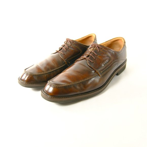 Ecco | Shoes | Ecco Mens 46 Leather Comfort Shank Technology Extra ...